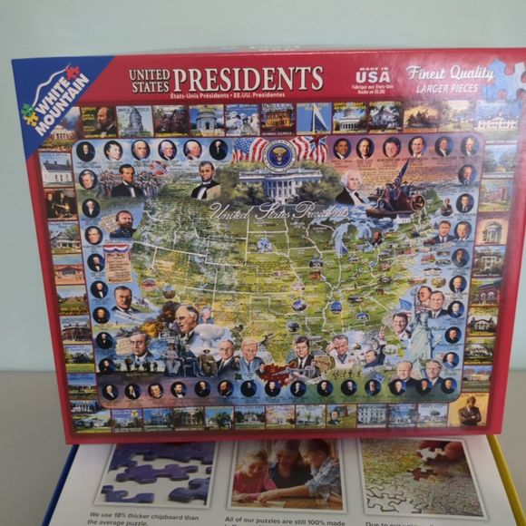 White Mountain | Toys | White Mountain 00 Pc Jigsaw Puzzle United ...